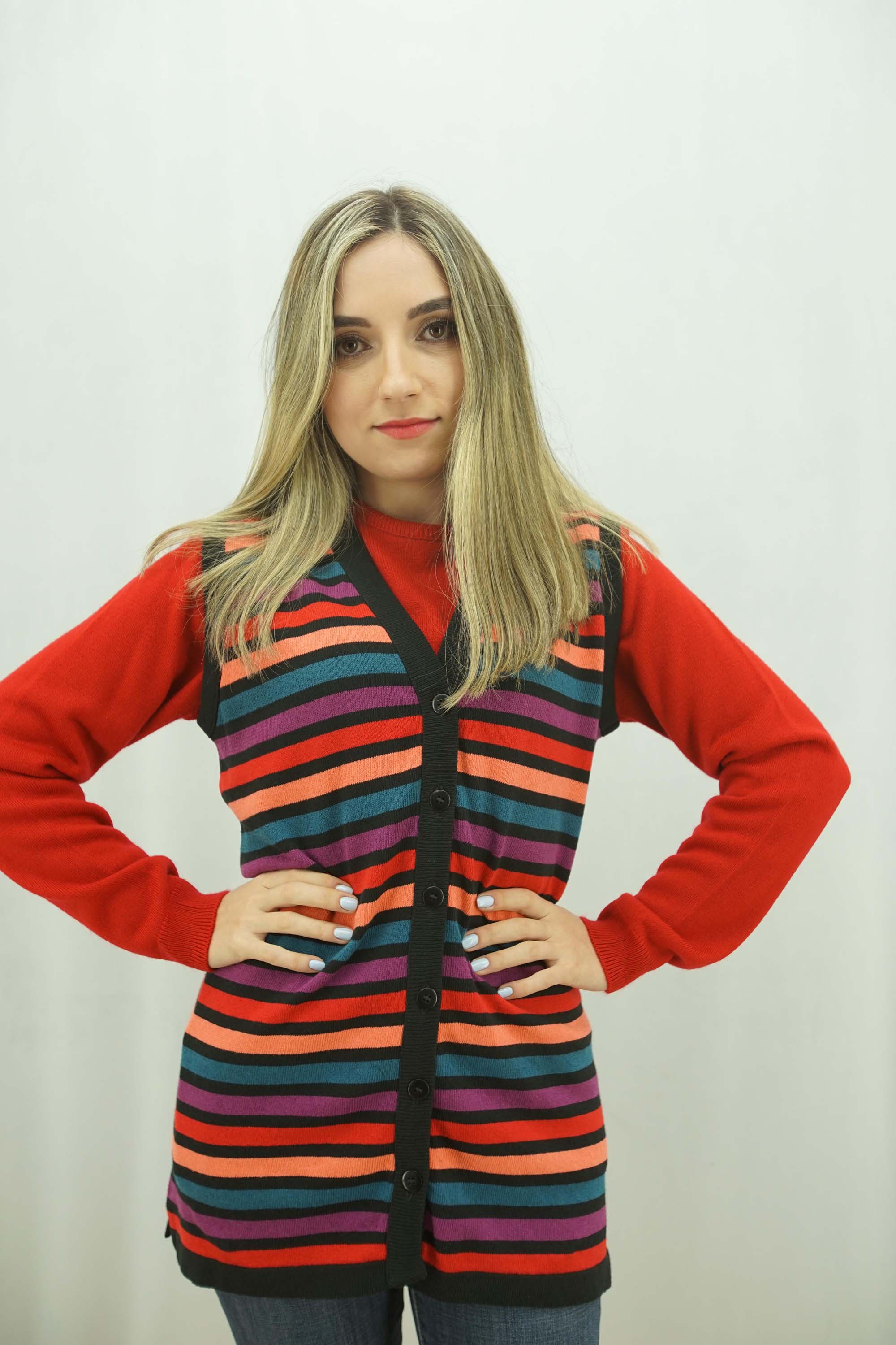 Chaleco Abierto Mujer