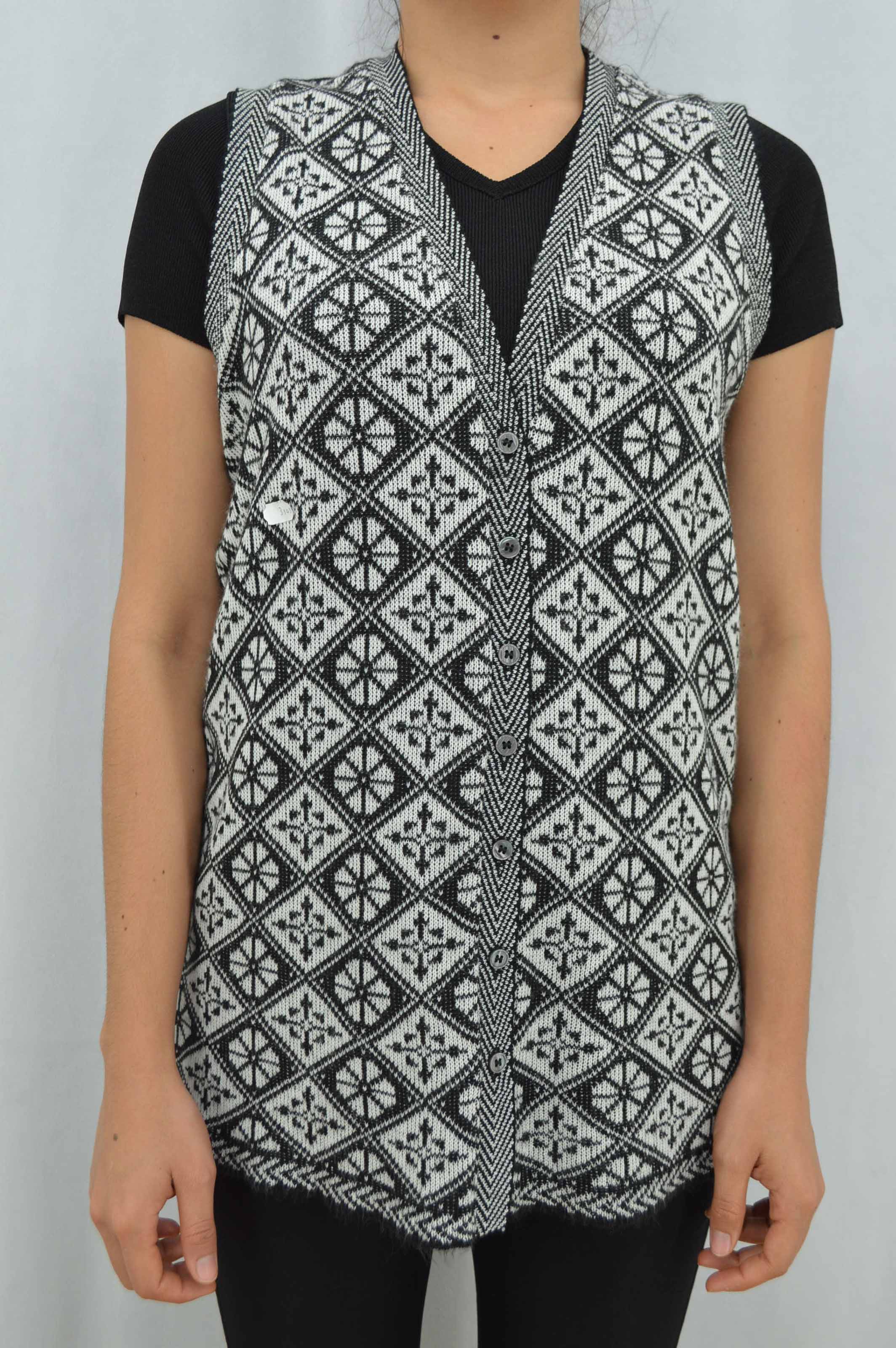 Chaleco Dibujado Mujer