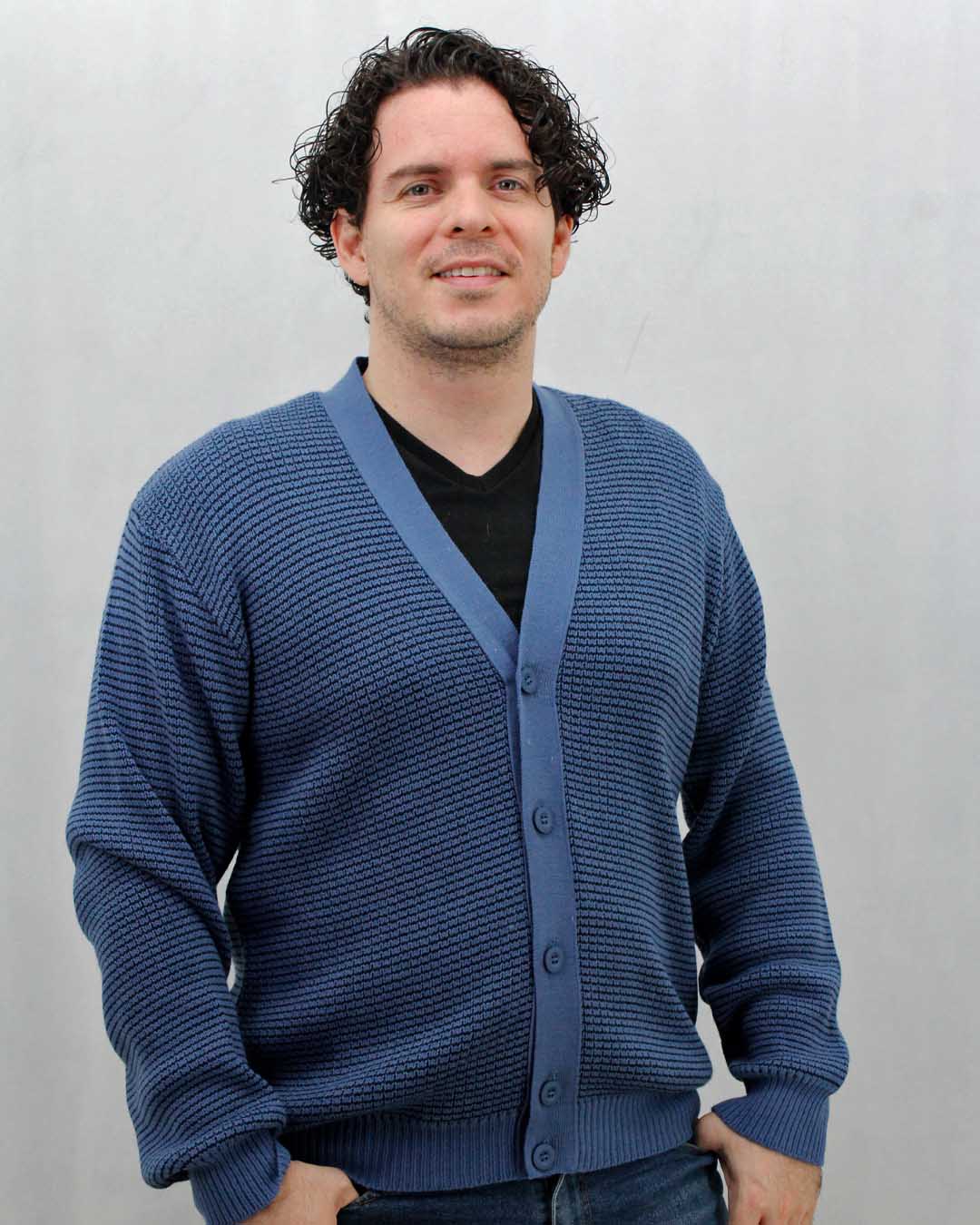 Cardigan Cllo V Hombre